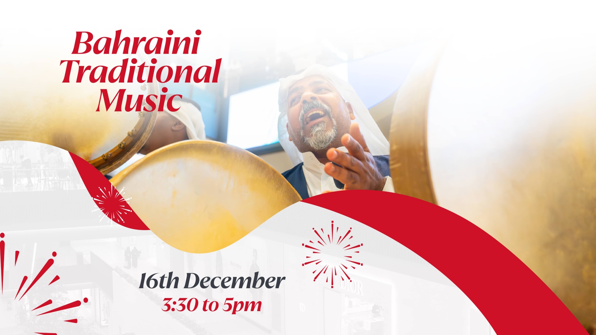 Bahrain National Day – Traditional Music - Marassi Galleria